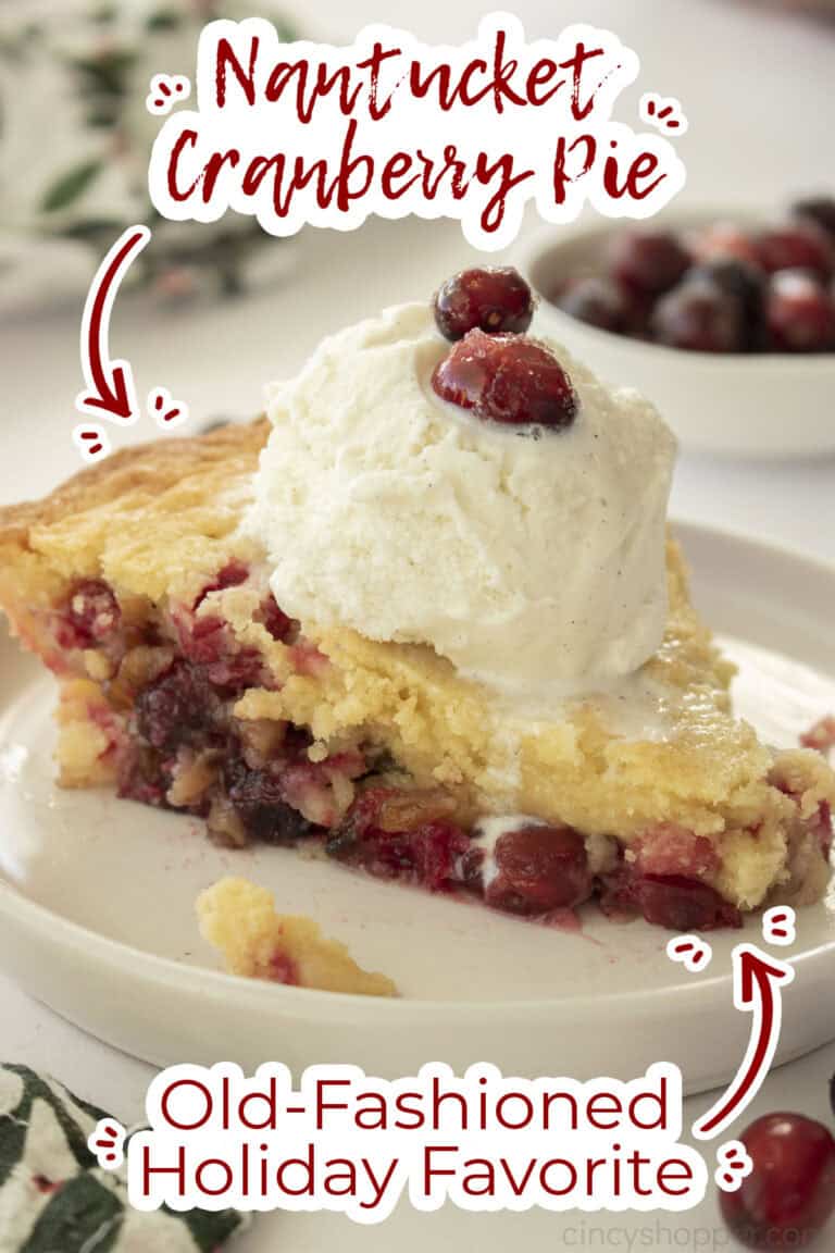 Nantucket Cranberry Pie - CincyShopper