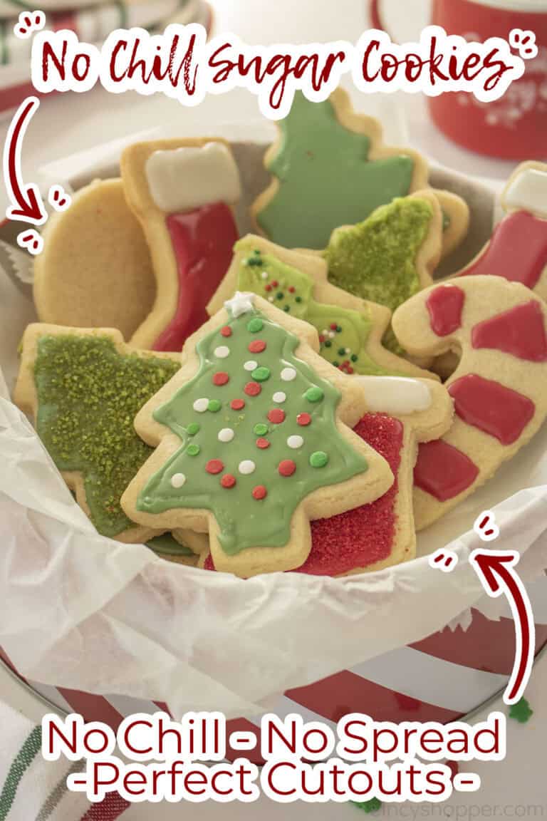No Chill Sugar Cookies - CincyShopper