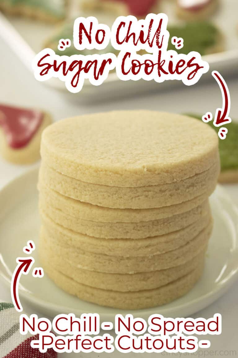 No Chill Sugar Cookies - CincyShopper
