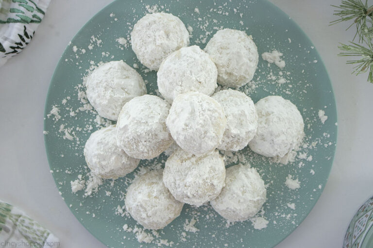 Pecan Snowball Cookies - CincyShopper