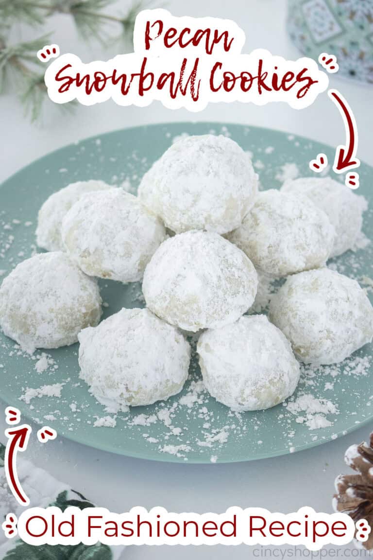 Pecan Snowball Cookies - CincyShopper