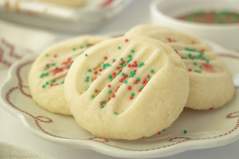 Whipped Shortbread Cookies - CincyShopper