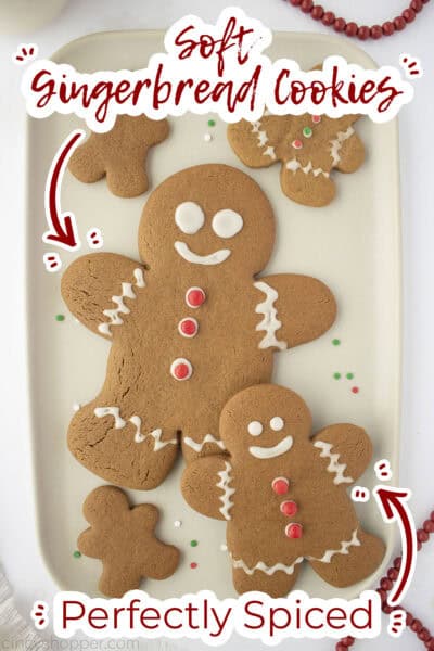 Soft Gingerbread Cookies - CincyShopper